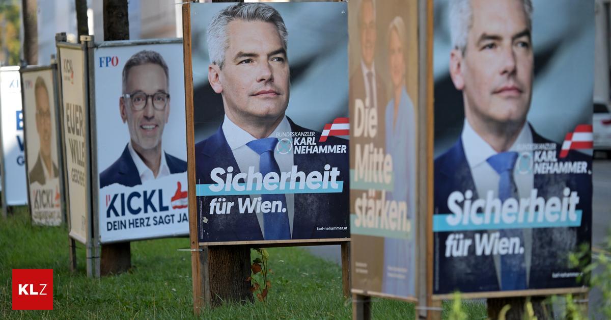 Nationalratswahl: Wahlplakate: Experten-Lob für Grüne und FPÖ